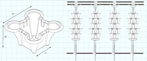 Quad Pots Discover the Magic of Vertical Gardening - EZ GRO Garden